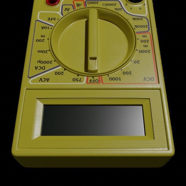 Mini AVO Meter 3D model | CGTrader