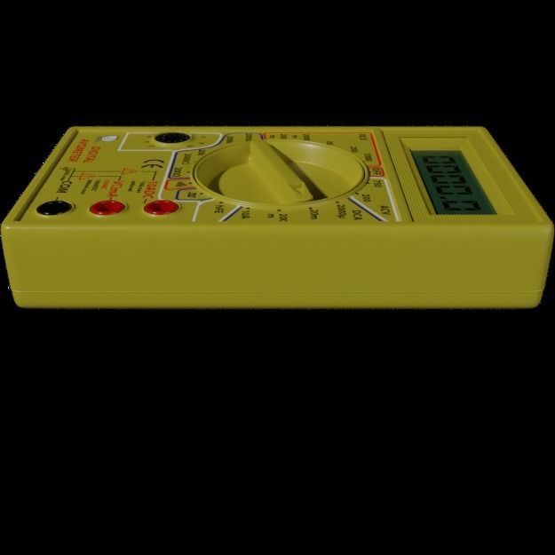 Mini AVO Meter 3D model | CGTrader