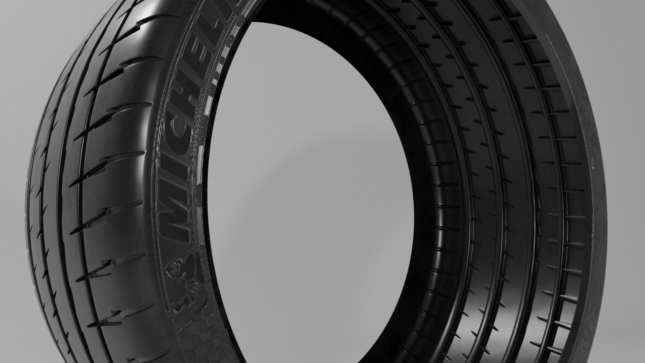 Michelin Tire 3D model | CGTrader