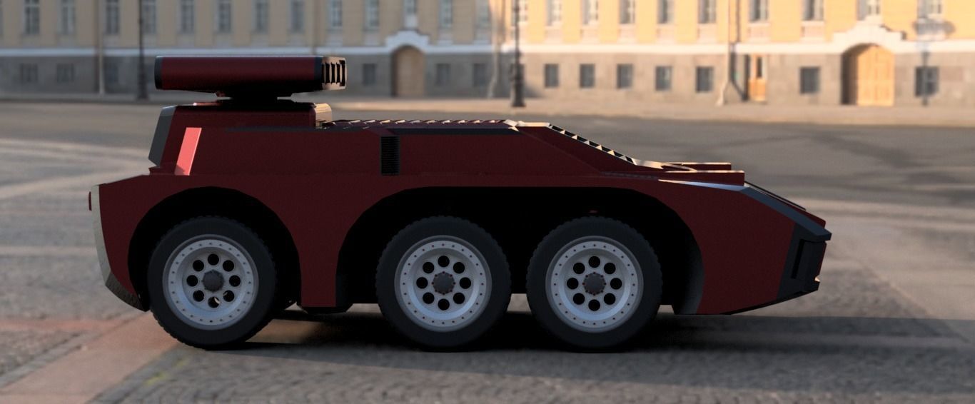 Special force vehicle 3D model | CGTrader
