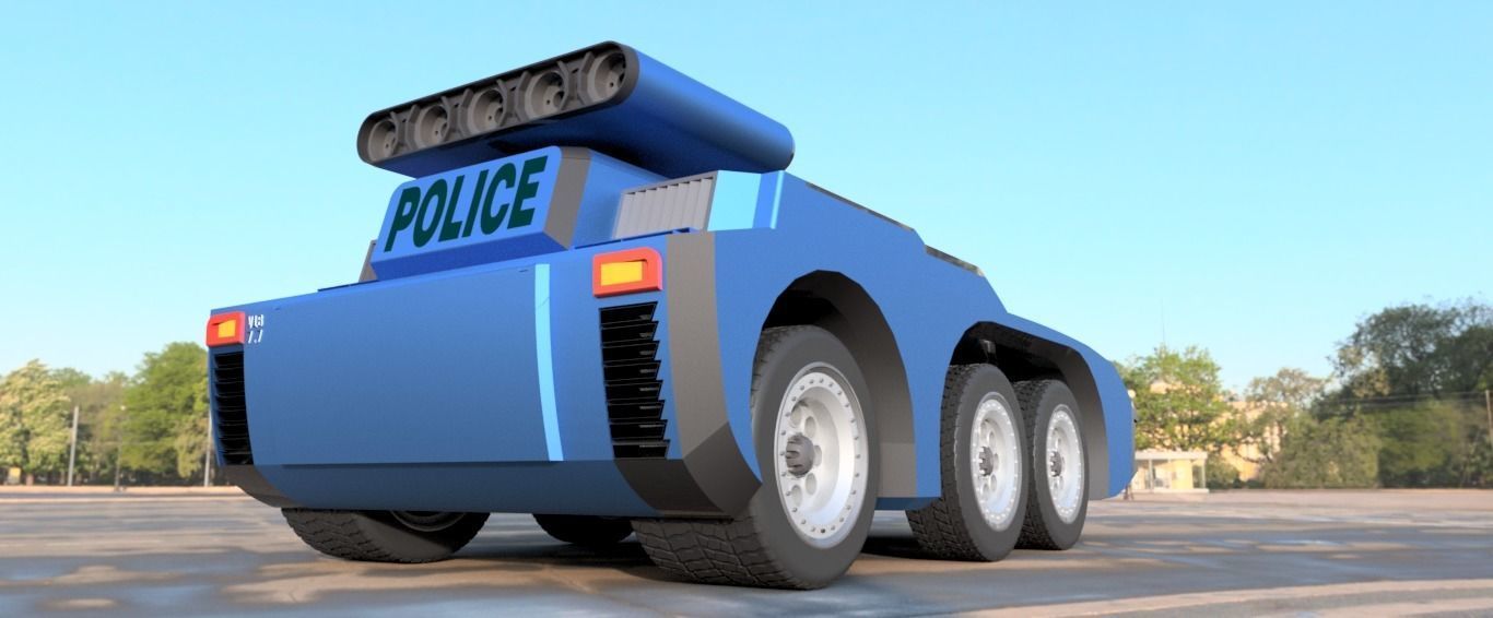 Special force vehicle 3D model | CGTrader