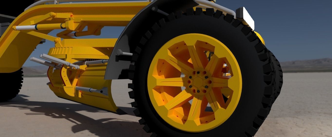 sport grader 3D model | CGTrader