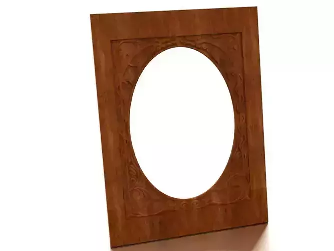 Wood frame 508 3D model 3D printable | CGTrader