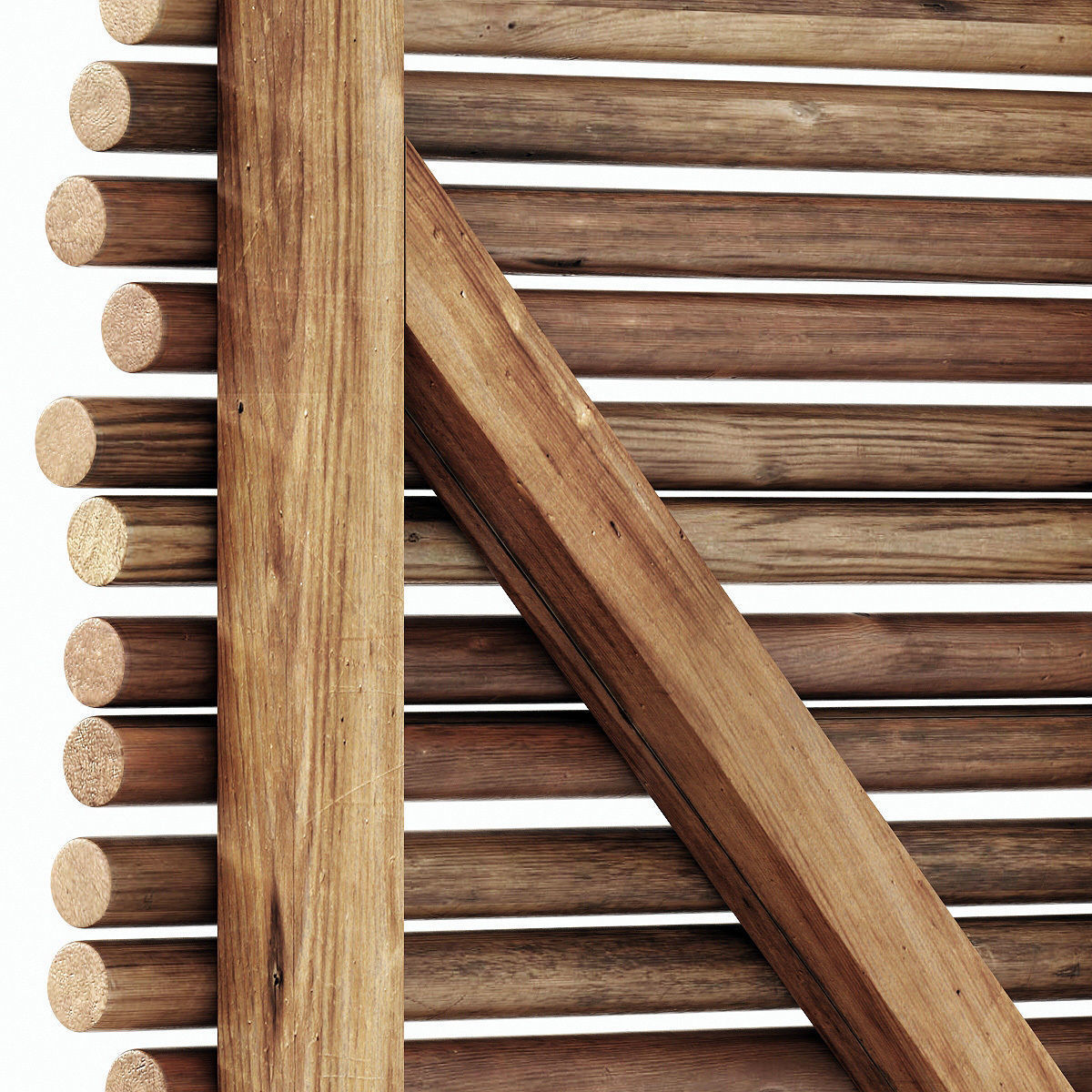 Ceiling diagonal branch straight n1 3D model | CGTrader