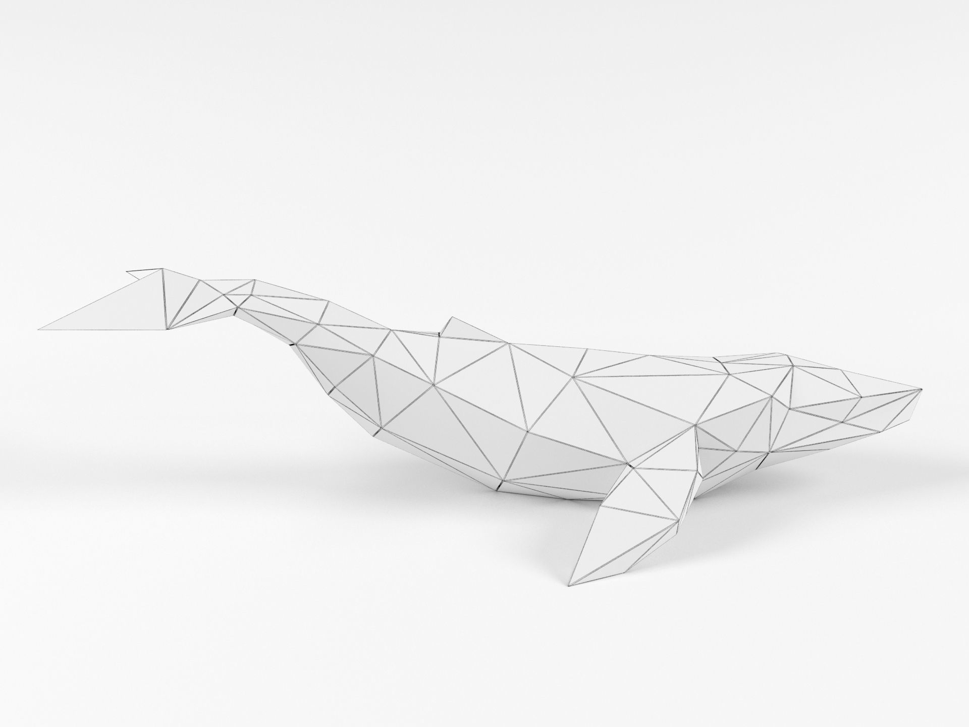 Whale Triangle 3D model 3D printable | CGTrader