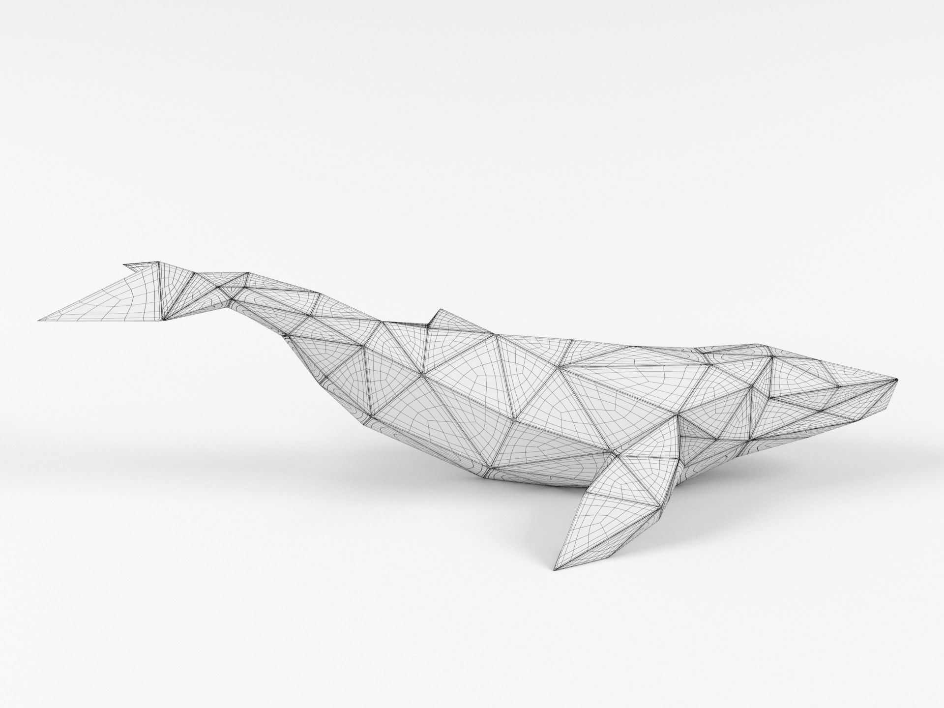 Whale Triangle 3D model 3D printable | CGTrader