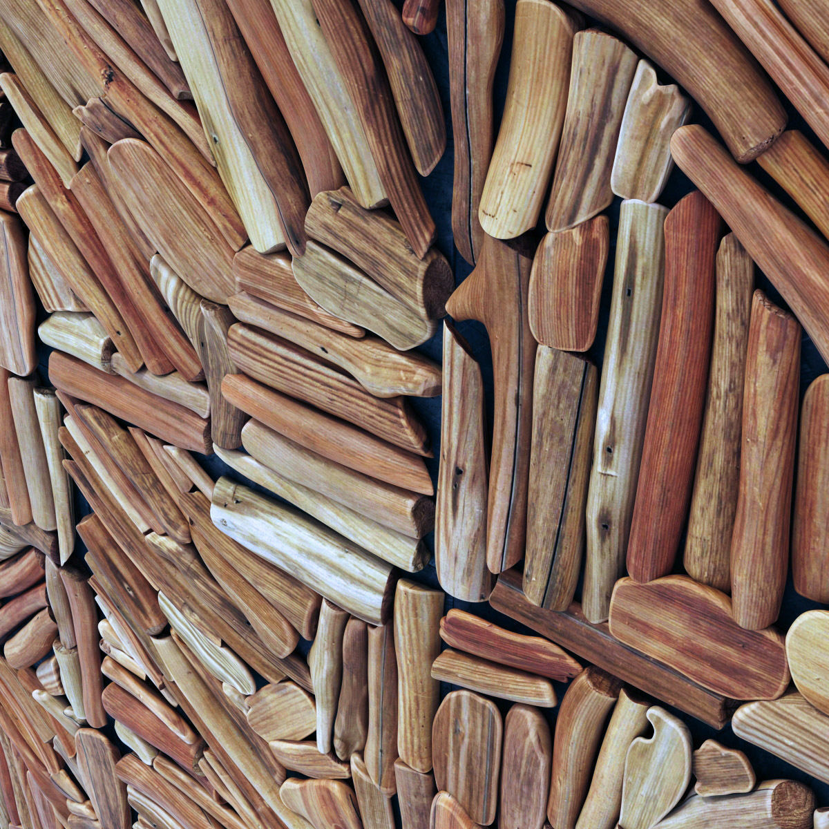 Rectangle panel branch splinter Big n8 3D model | CGTrader