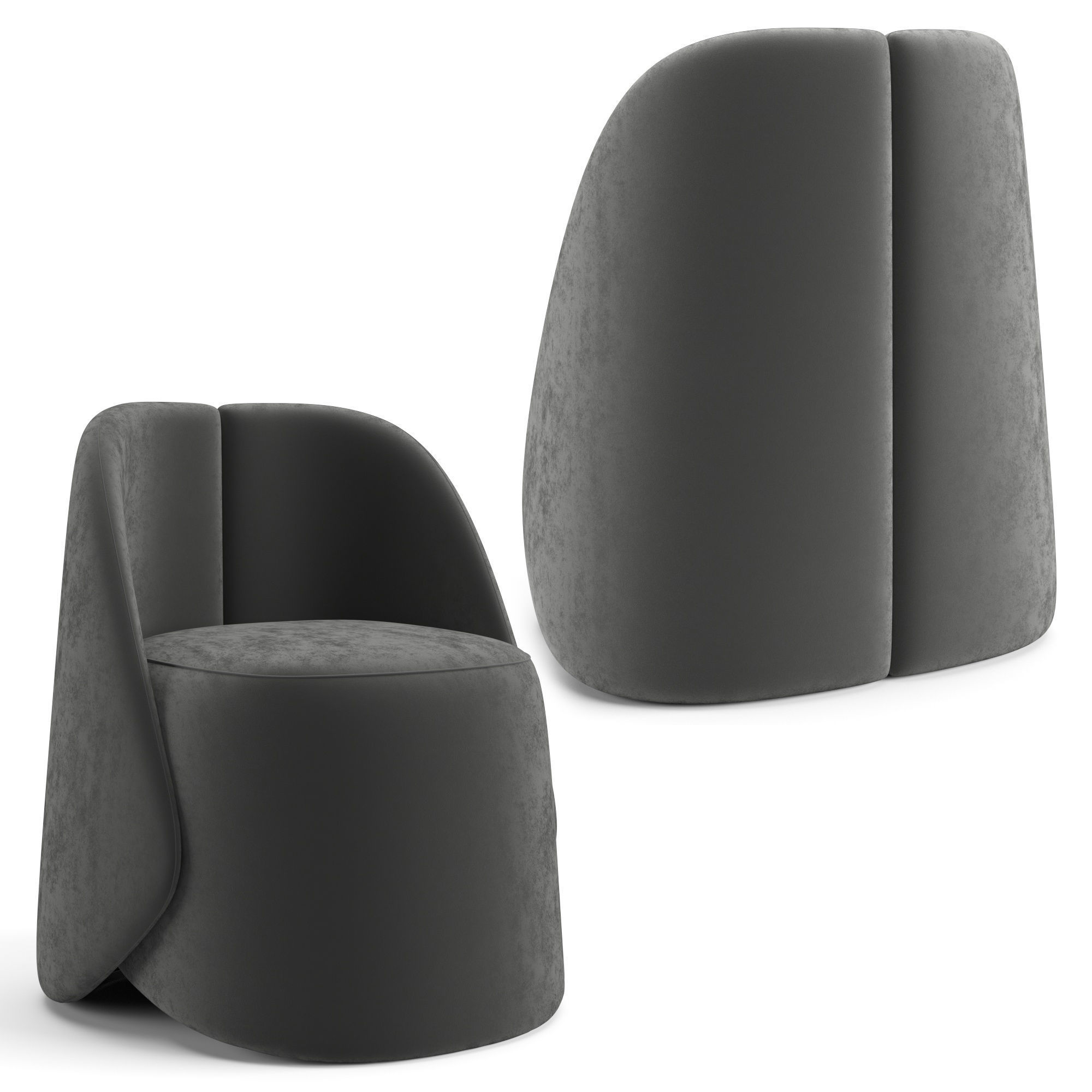 Baxter Keren Little Armchair 3D model | CGTrader