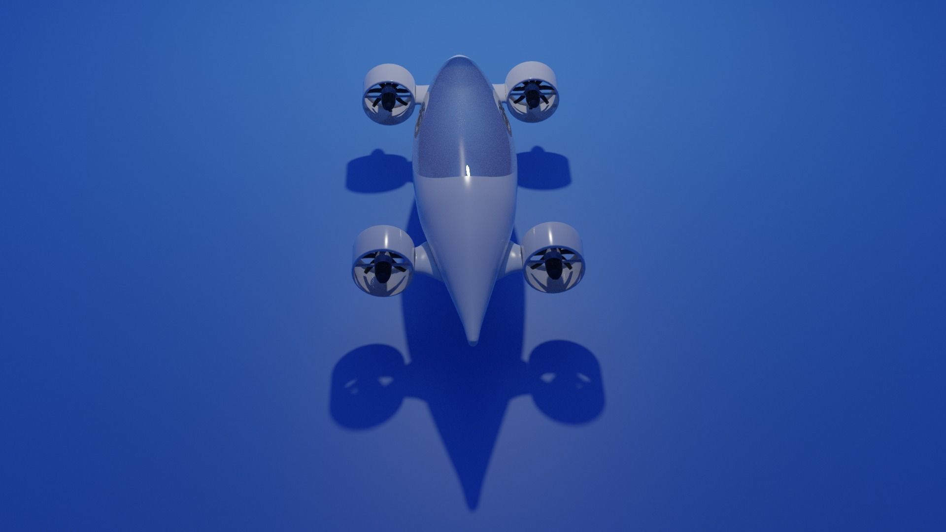 Vision VTOL concept 3D model 3D model | CGTrader