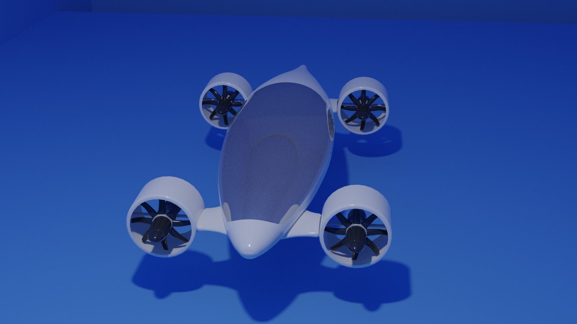 Vision VTOL concept 3D model 3D model | CGTrader