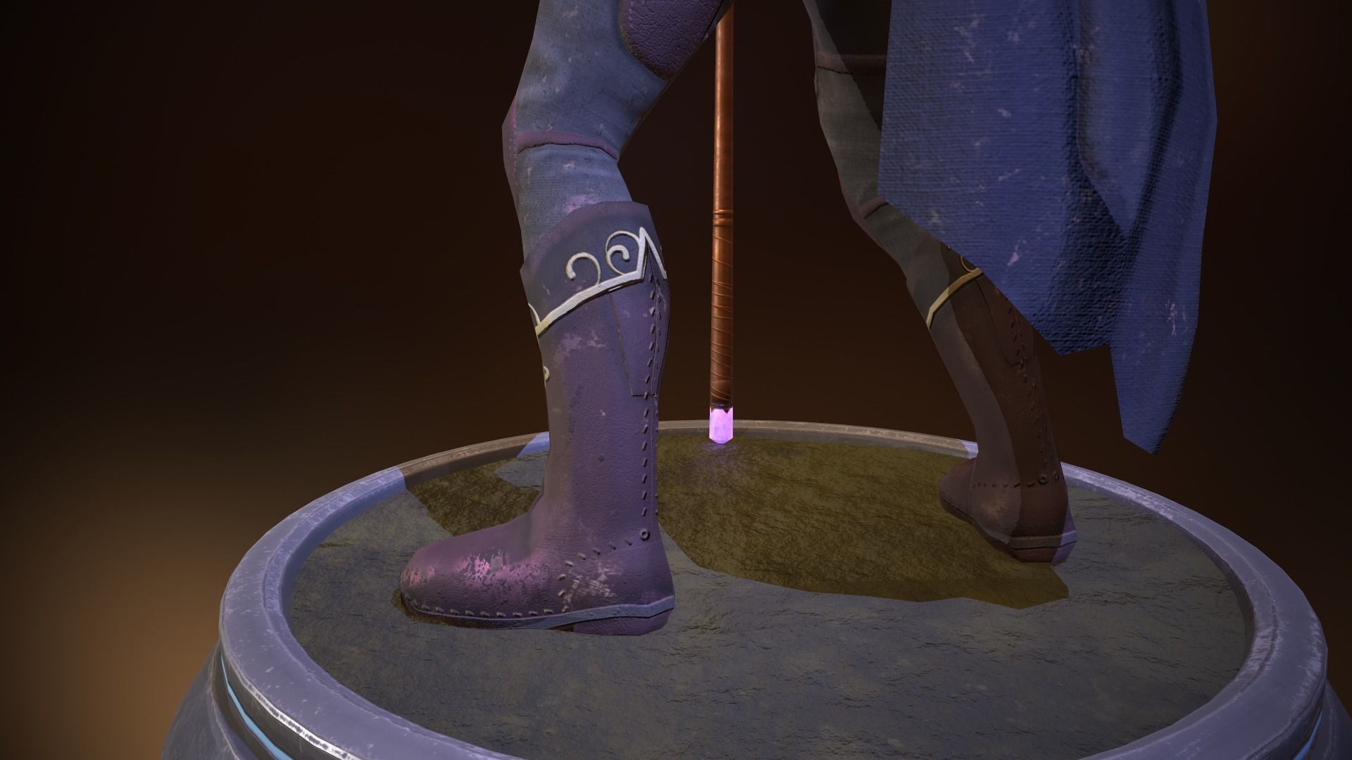 3D model Wizard VR / AR / low-poly rigged animated | CGTrader