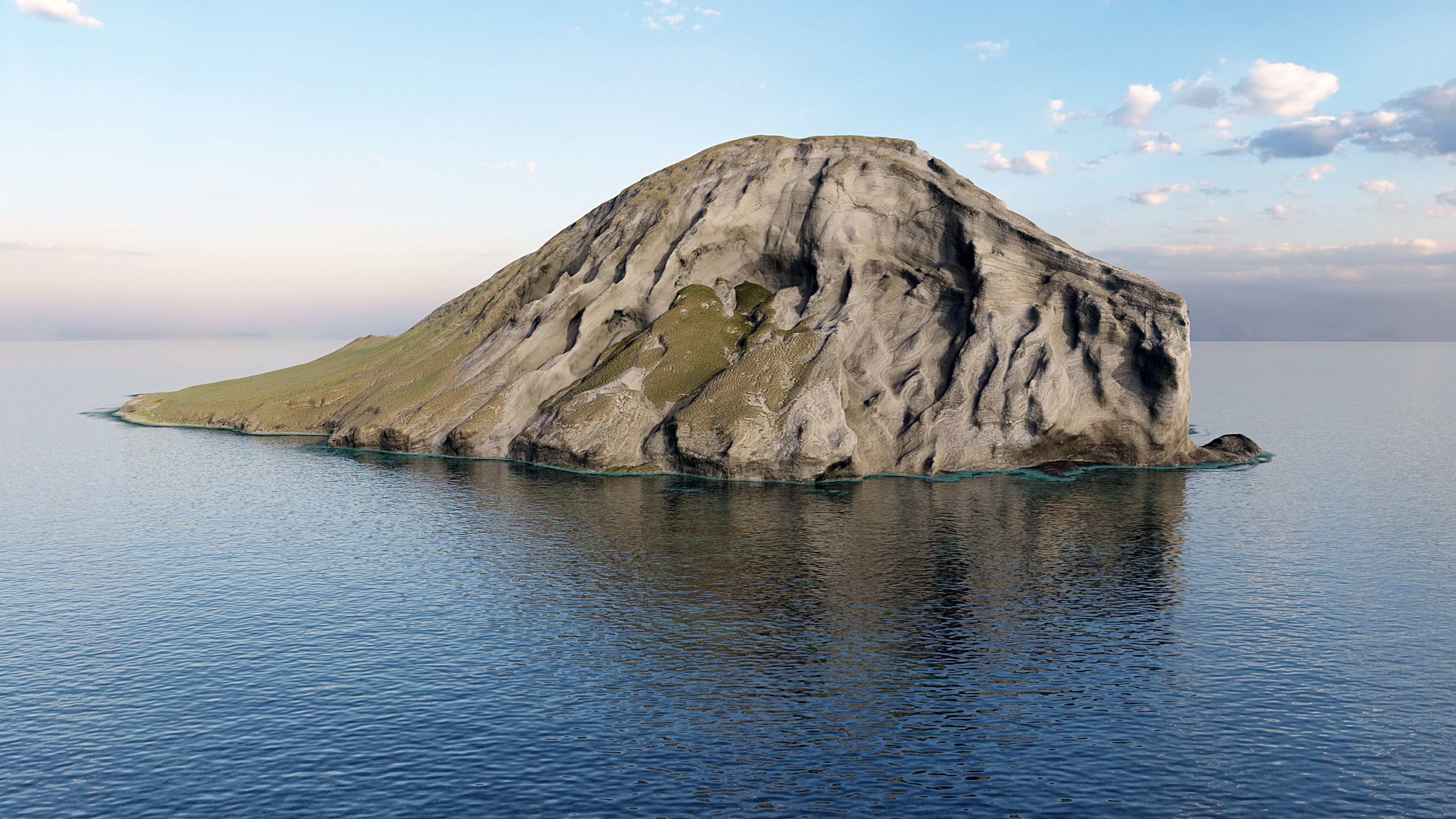 Pacific Island Multipurpose Terrain Model 3D model | CGTrader