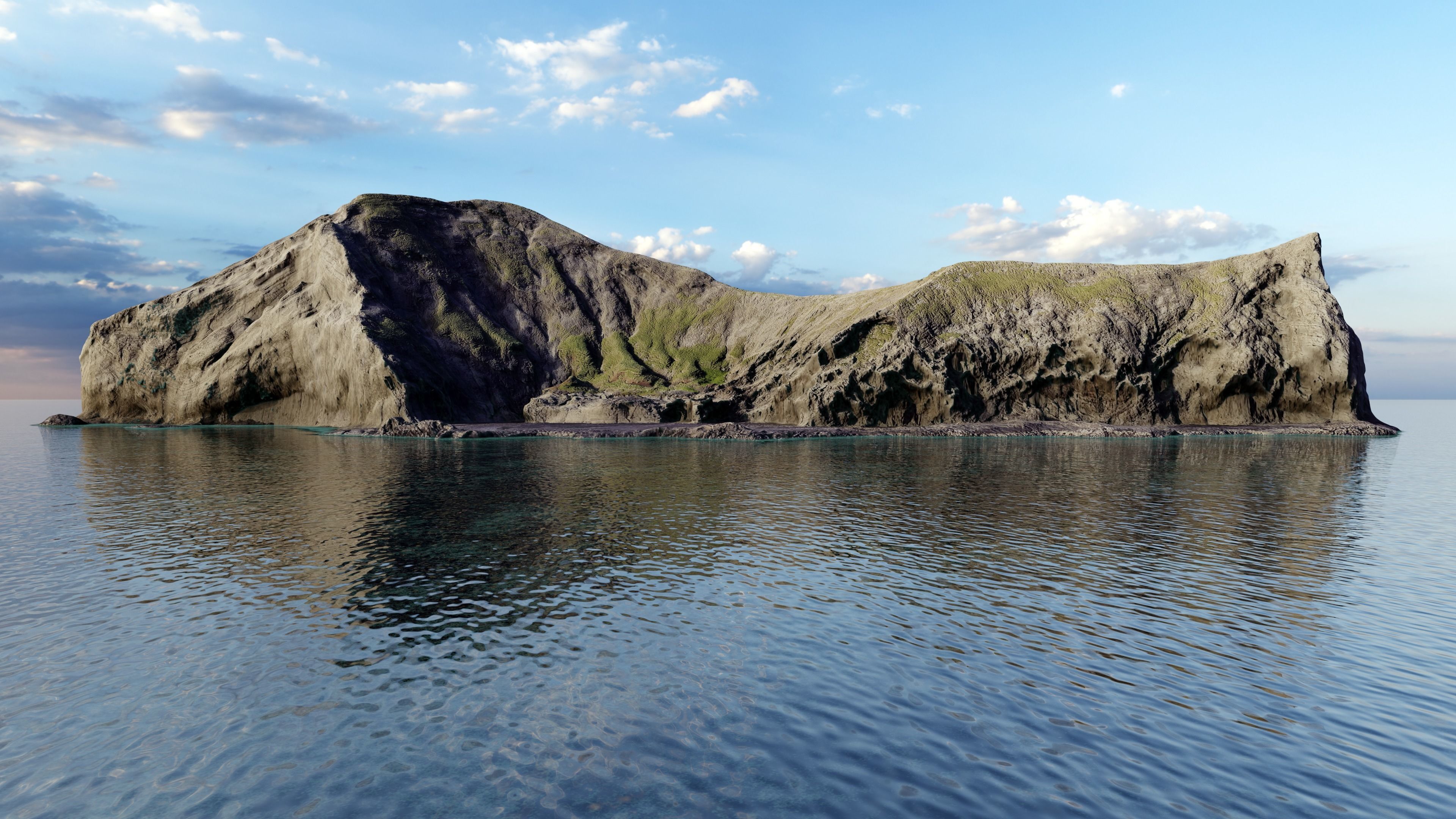 Pacific Island Multipurpose Terrain Model 3D model | CGTrader