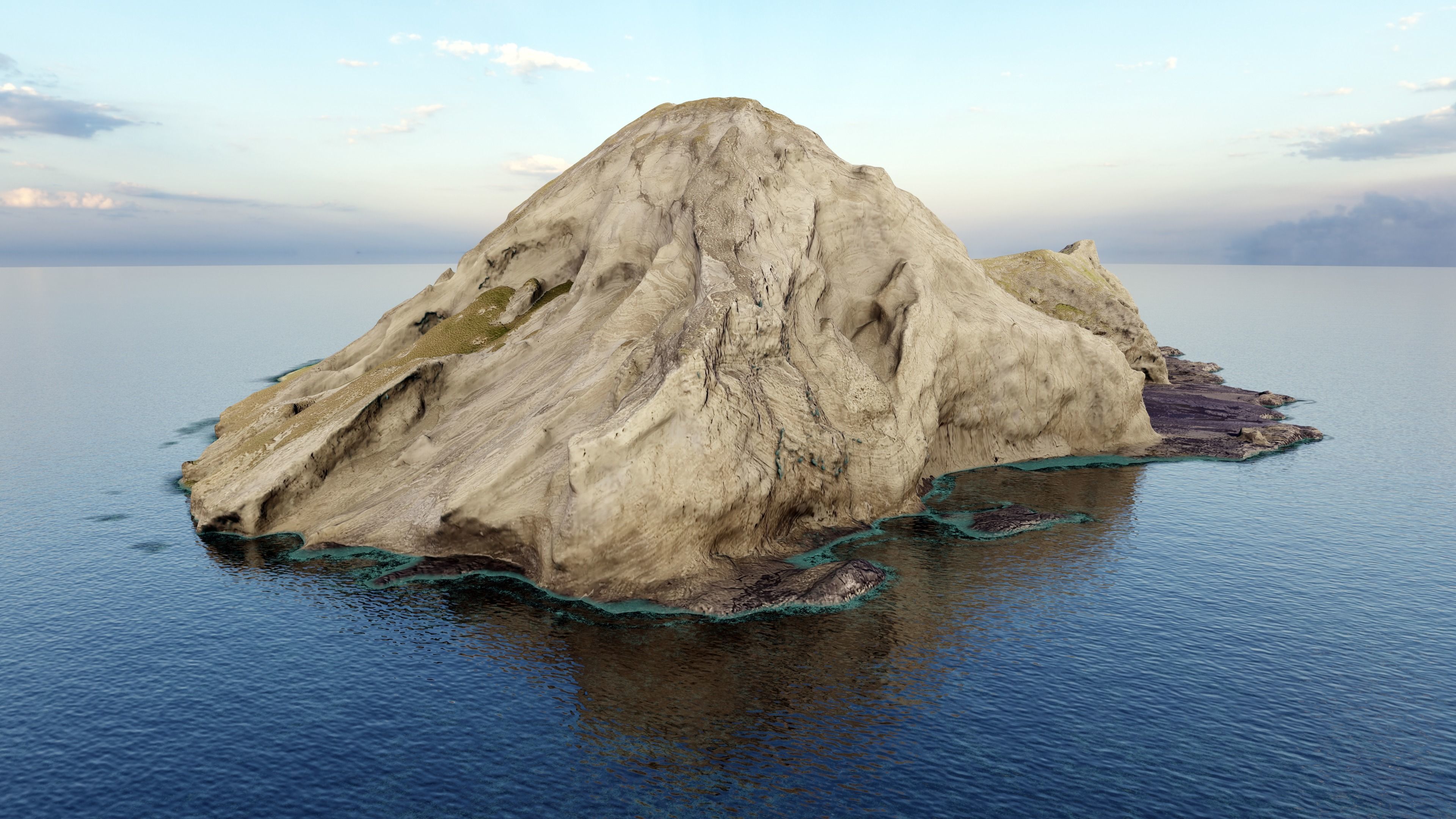 Pacific Island Multipurpose Terrain Model 3D model | CGTrader