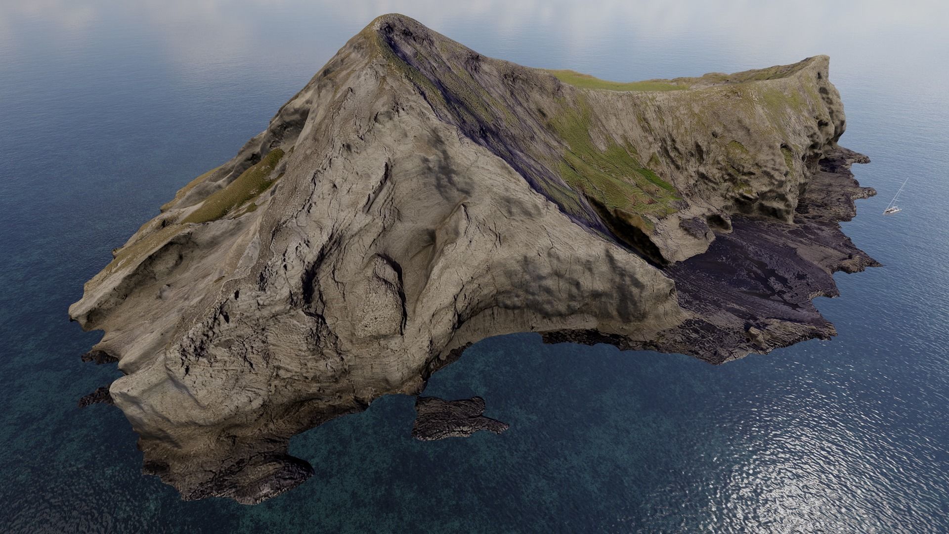 Pacific Island Multipurpose Terrain Model 3D model | CGTrader