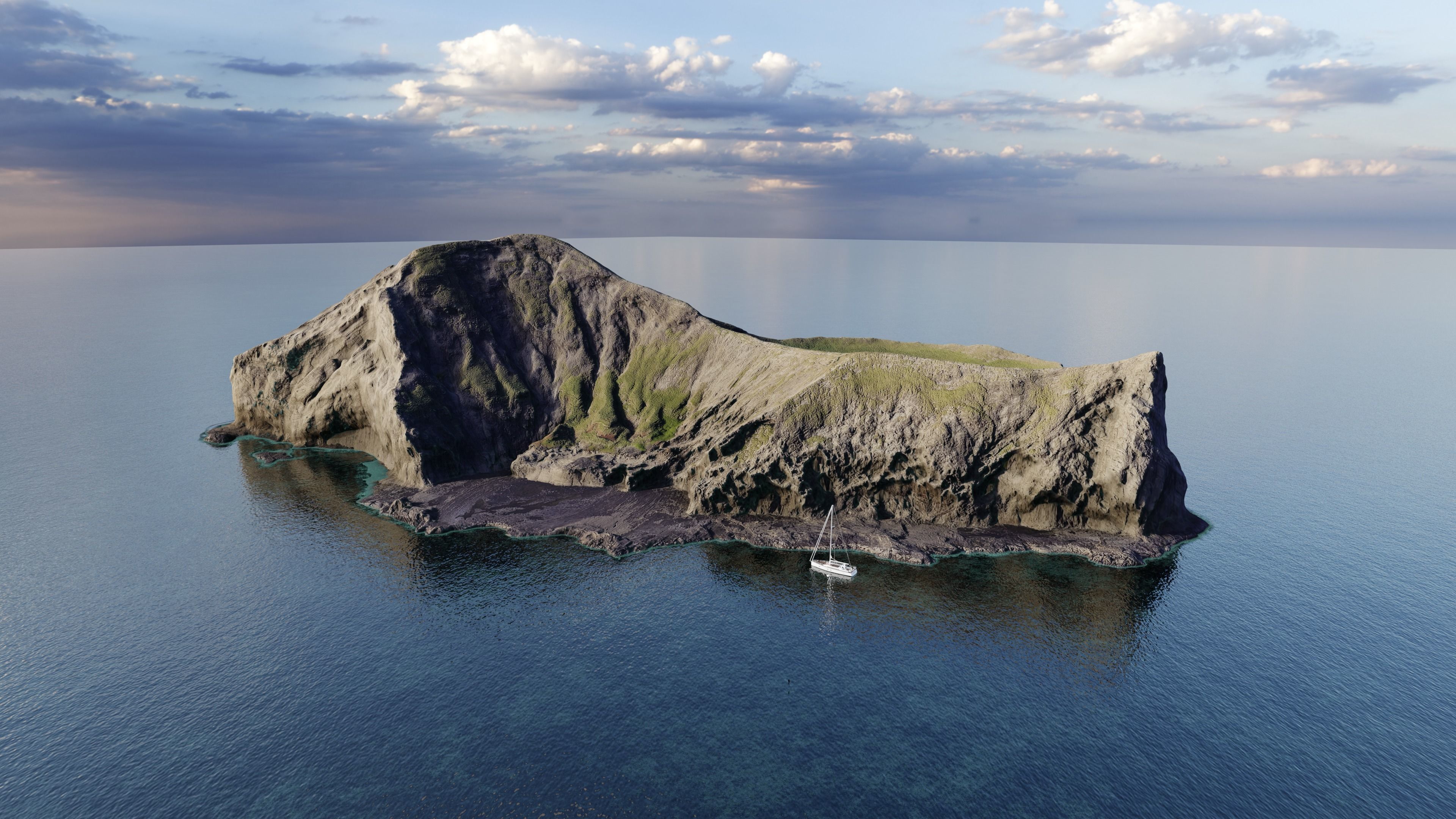 Pacific Island Multipurpose Terrain Model 3D model | CGTrader