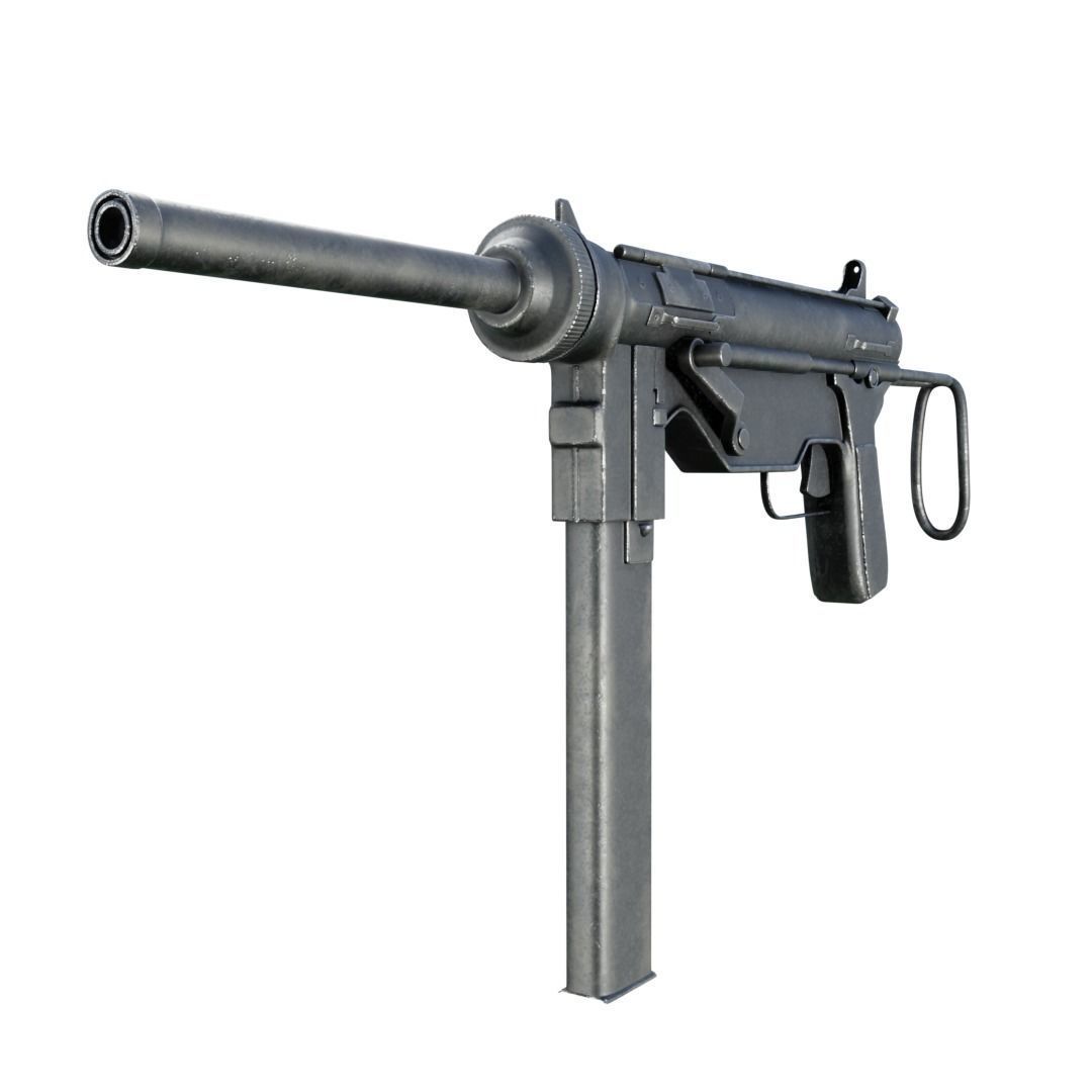 M3 SMG High Poly 3D model | CGTrader