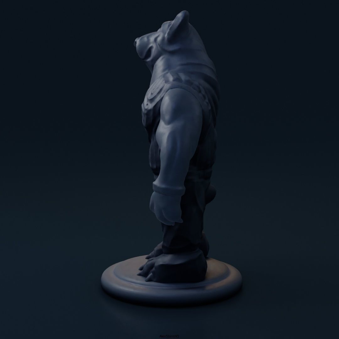 WolfBear Commander 3D model 3D printable | CGTrader