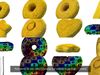 Plain donut 3D scan with UV Unwrap and editable image map 3D Model ...
