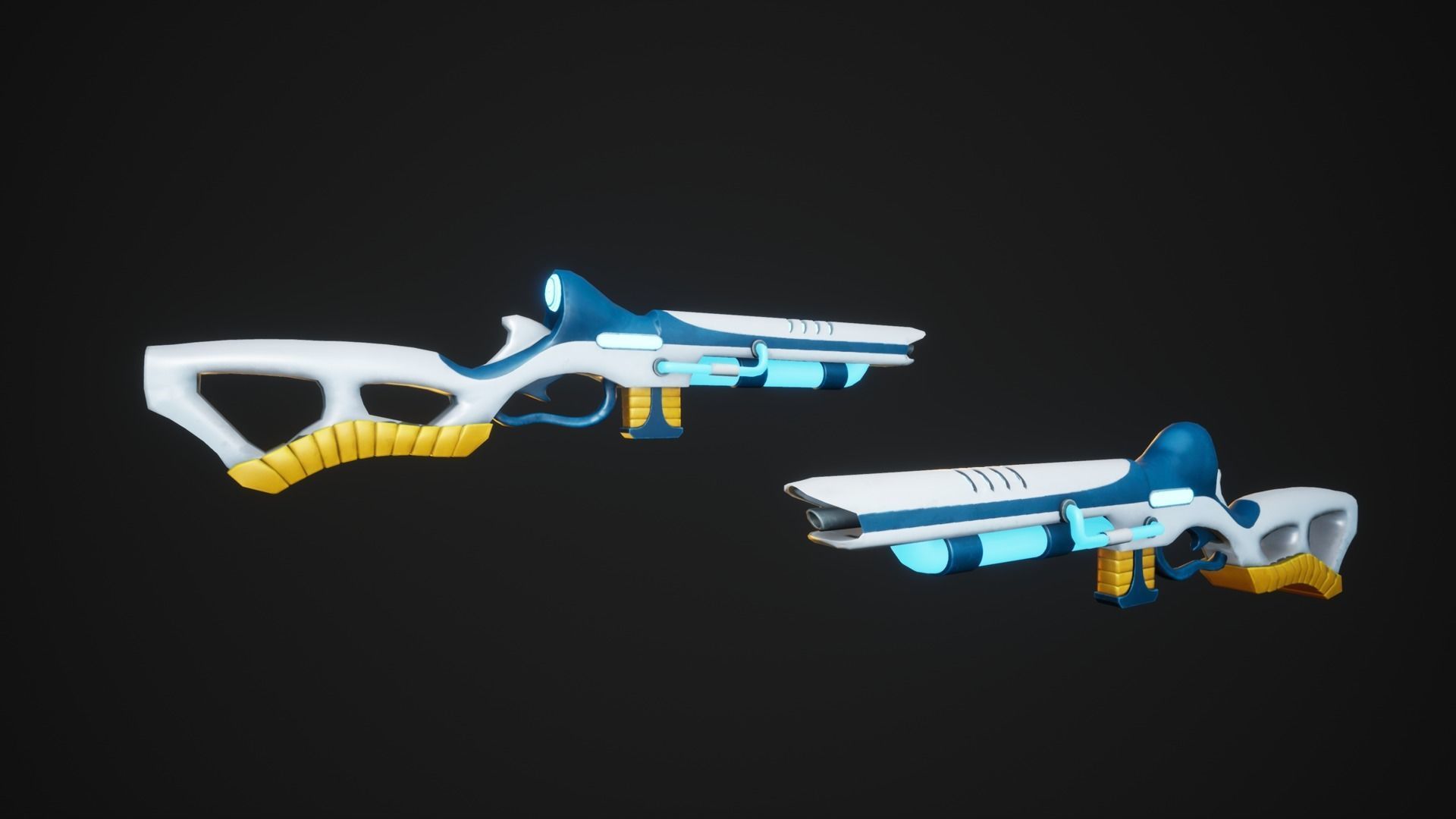 3D model Sci-Fi Weapon Pack VR / AR / low-poly | CGTrader