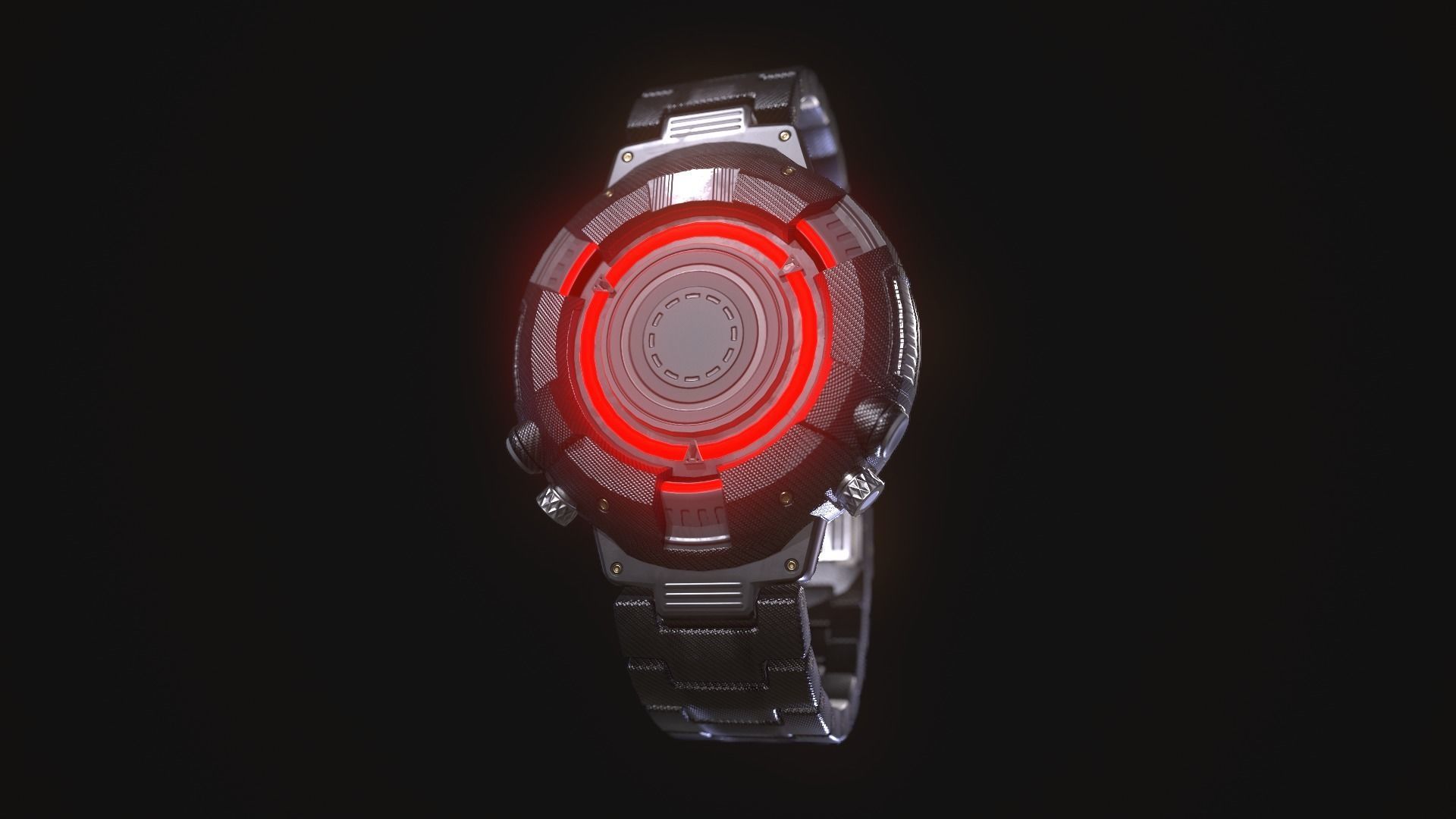 3D model Low poly The Division SHD Smartwatch VR / AR / low-poly | CGTrader