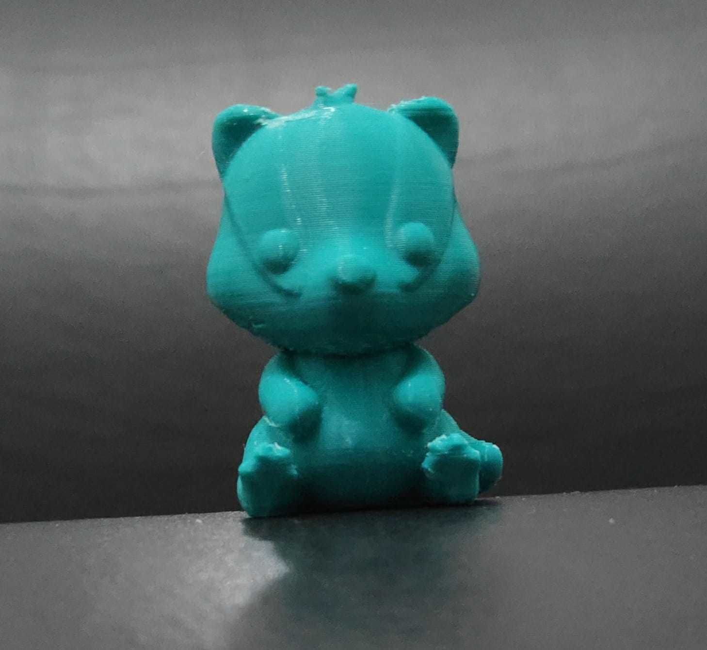 Cute Badger 3D model 3D printable | CGTrader