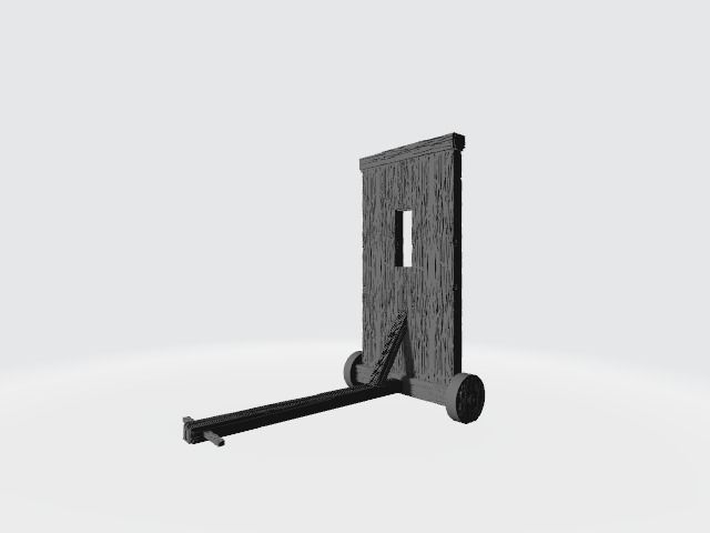 SIngle Siege Protection 3D model 3D printable | CGTrader