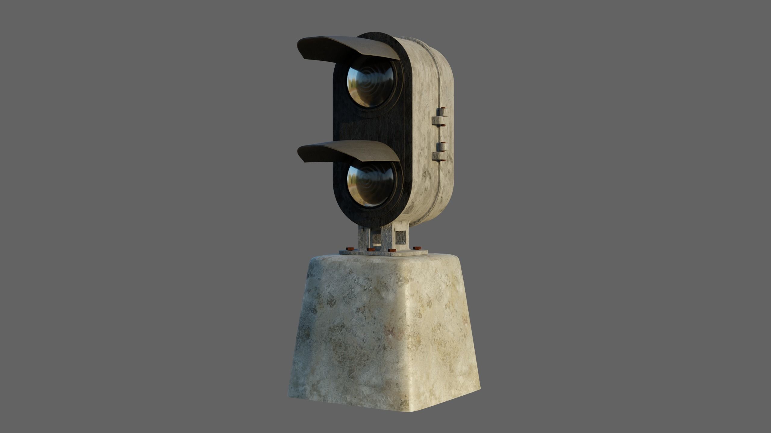 Railway Traffic Light 3D Model 3D model | CGTrader