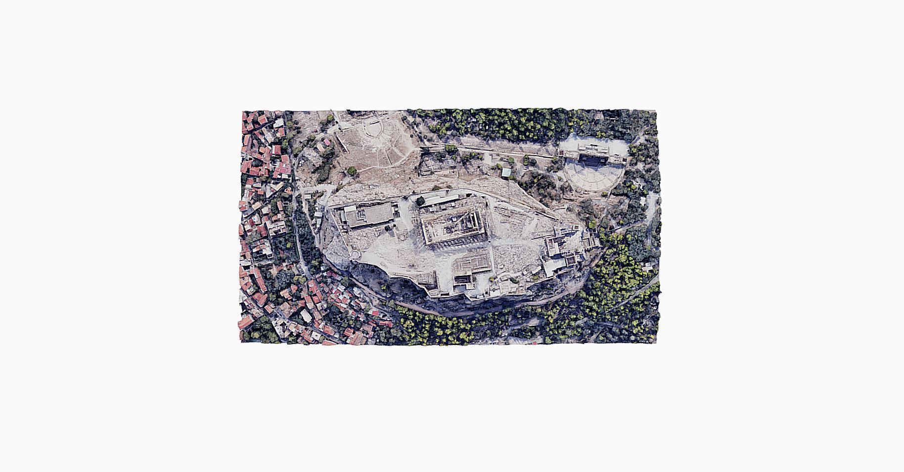 3D model Acropolis of Athens - Parthenon VR / AR / low-poly | CGTrader