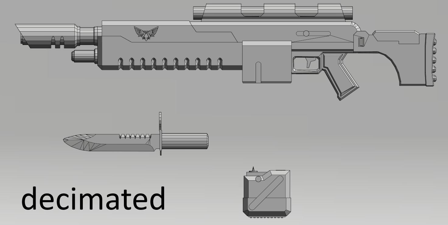 3D model Lasgun VR / AR / low-poly | CGTrader