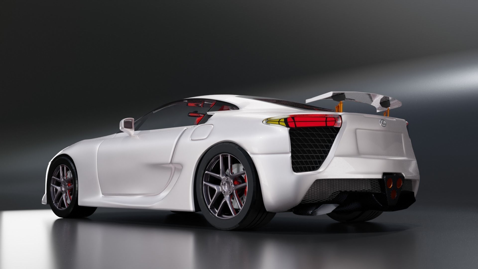 Lexus Lfa free 3D model | CGTrader