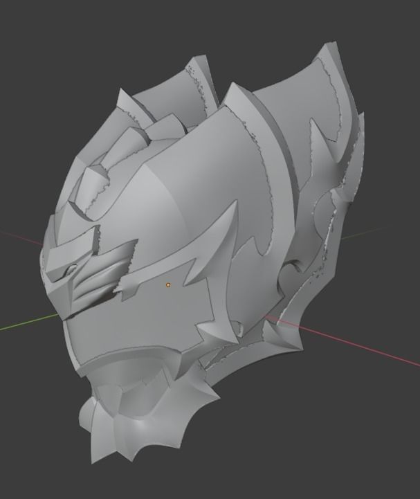 Armor Hero Emperor 3D Printable Helmet 3D model 3D printable | CGTrader