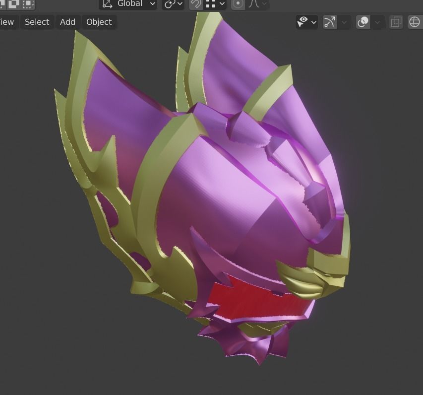 Armor Hero Emperor 3D Printable Helmet 3D model 3D printable | CGTrader