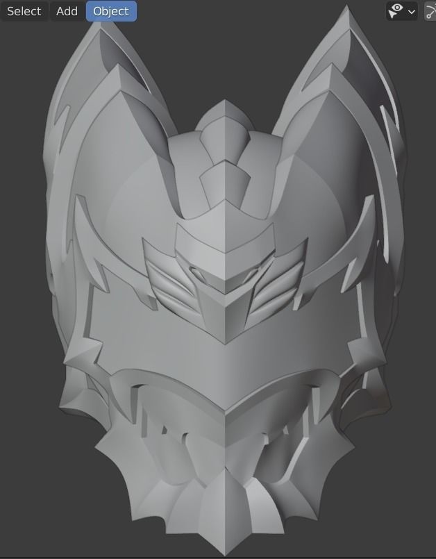 Armor Hero Emperor 3D Printable Helmet 3D model 3D printable | CGTrader