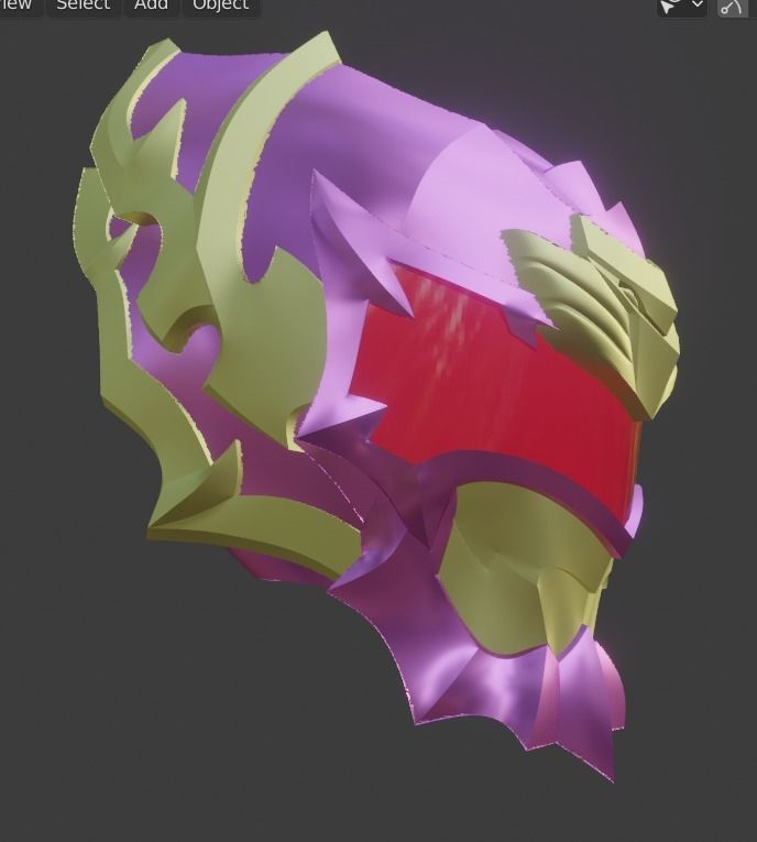 Armor Hero Emperor 3D Printable Helmet 3D model 3D printable | CGTrader