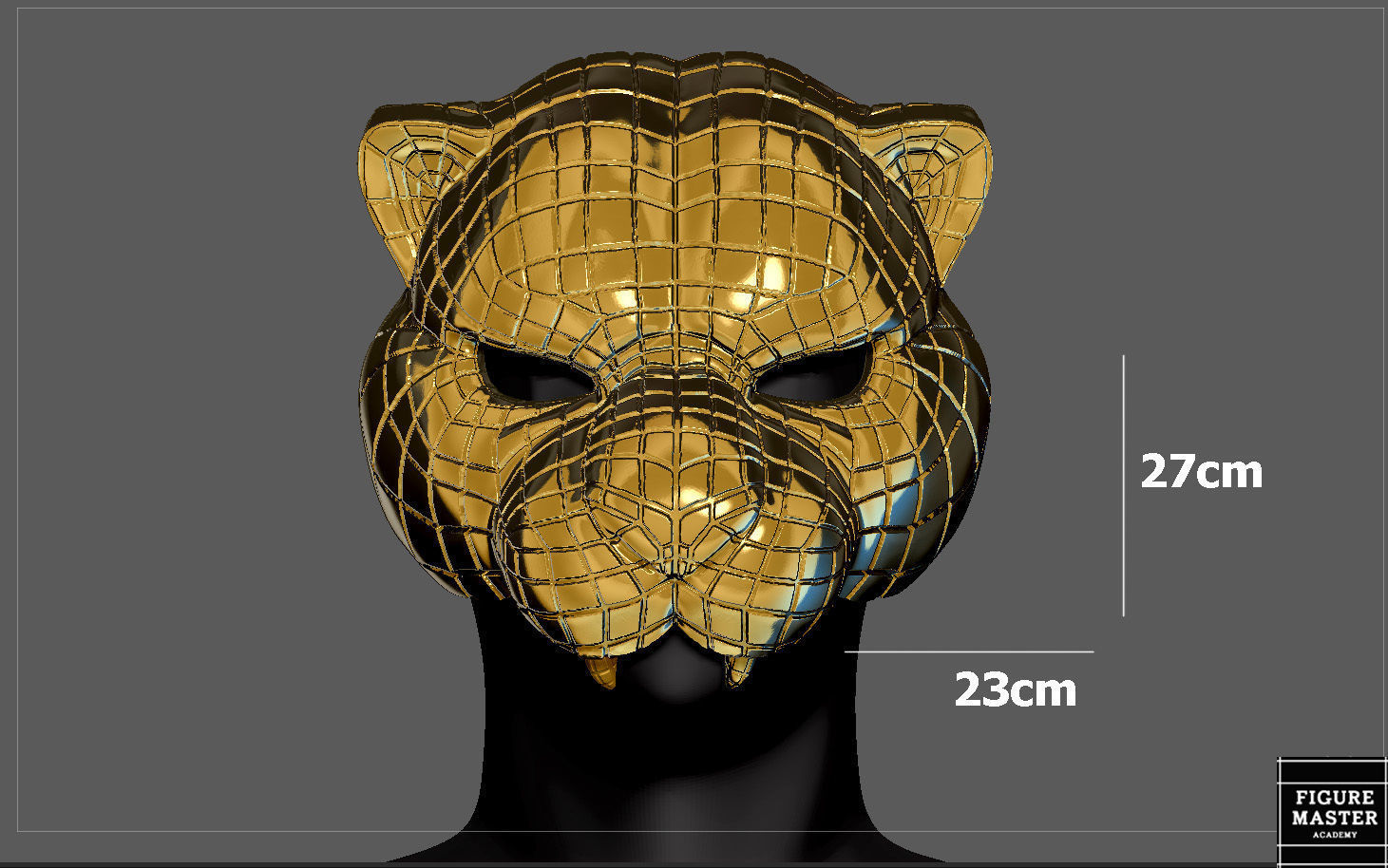 SQUID GAME TIGER VIP MASK LIFE SIZE COSPLAY PROPS NETFLIX 3D model 3D ...