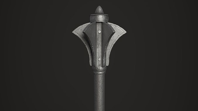 3D model Medieval Mace PBR Game Ready VR / AR / low-poly | CGTrader