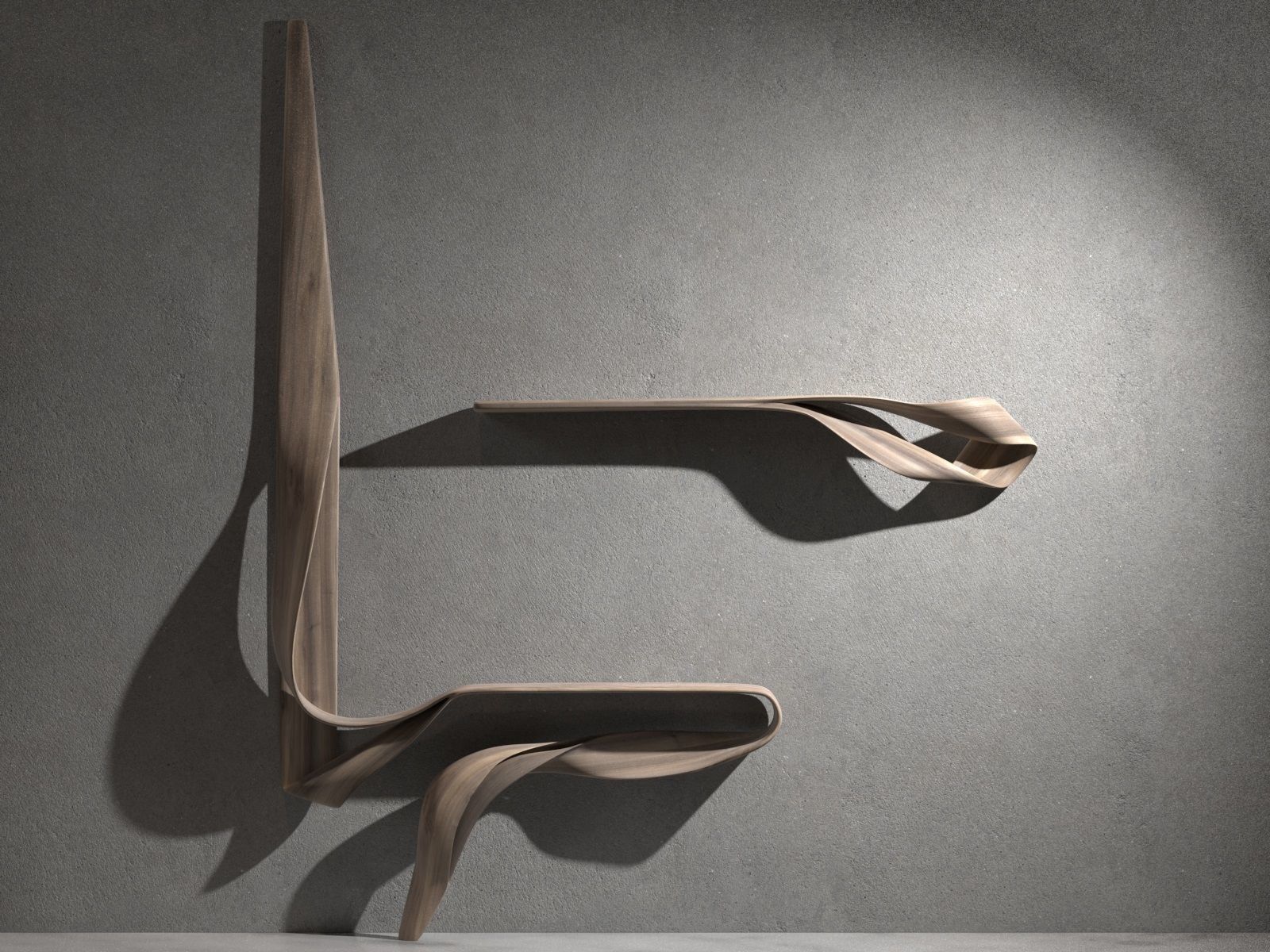 Rinn Enignum Shelf 3D model | CGTrader