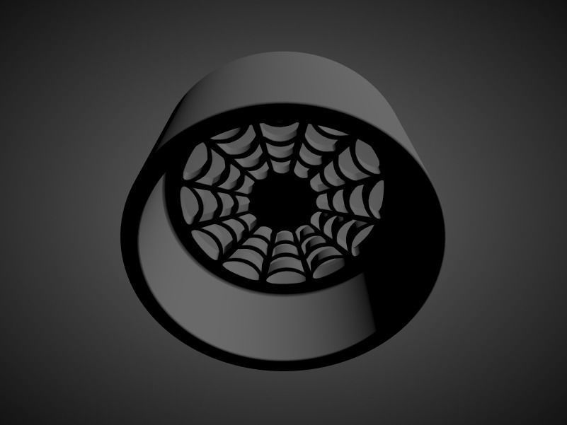 Spider Web Rims scalable and printable 3D model 3D printable | CGTrader