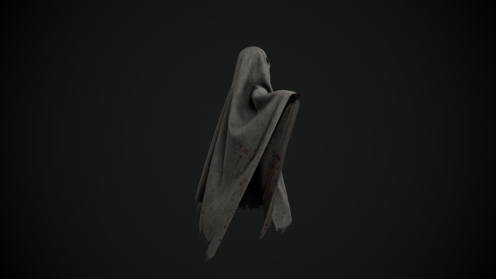 3D model Scary ghost VR / AR / low-poly | CGTrader