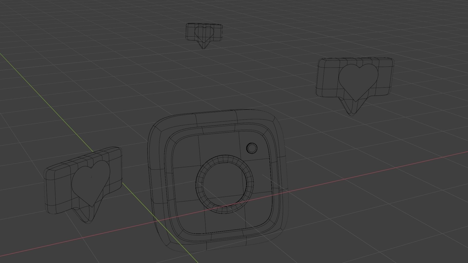 instagram icon 3D model | CGTrader