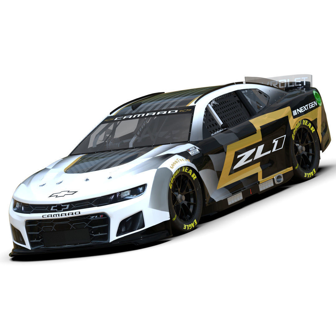 3D model Nascar Chevrolet Camaro ZL1 2022 VR / AR / low-poly | CGTrader