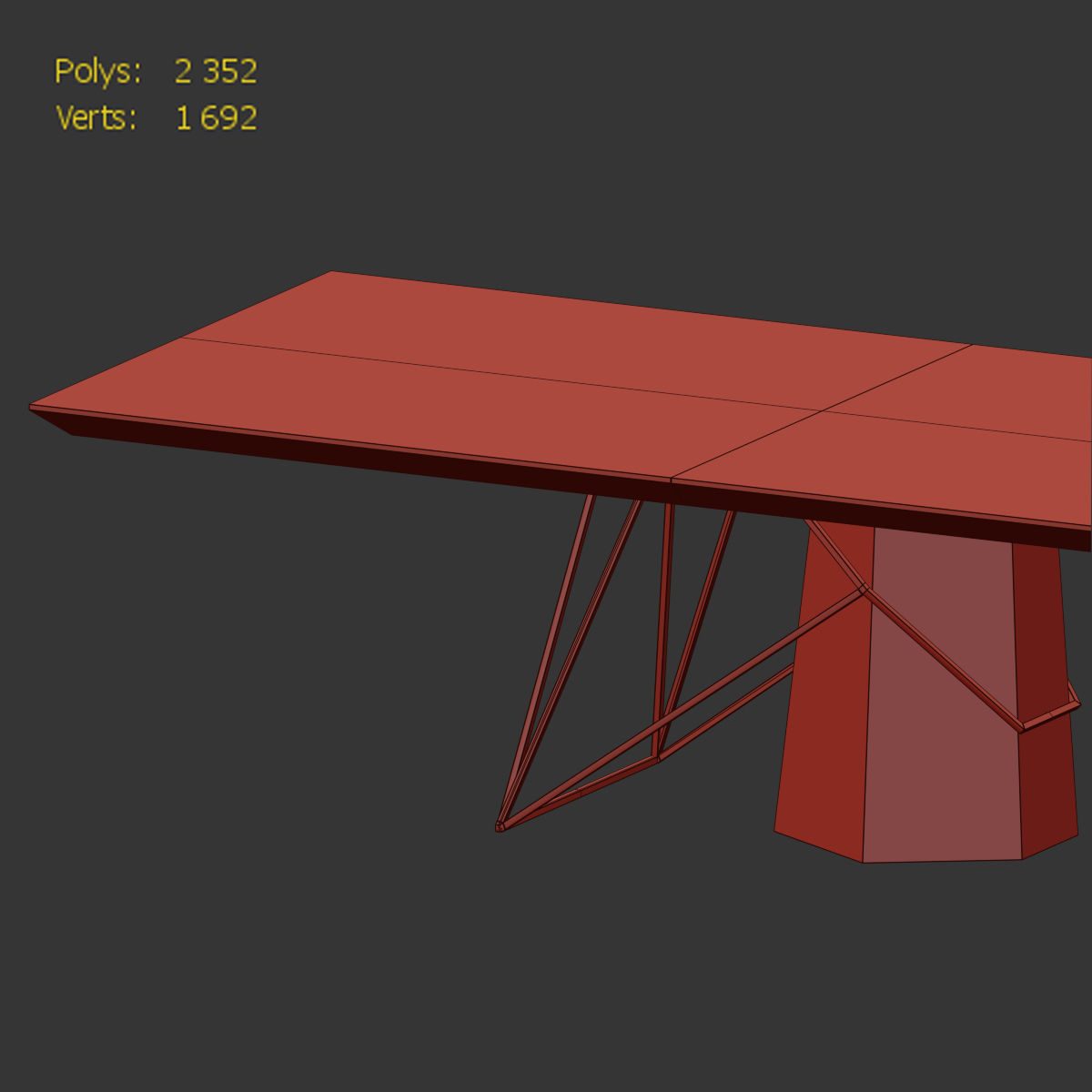 Noah table 3D model | CGTrader