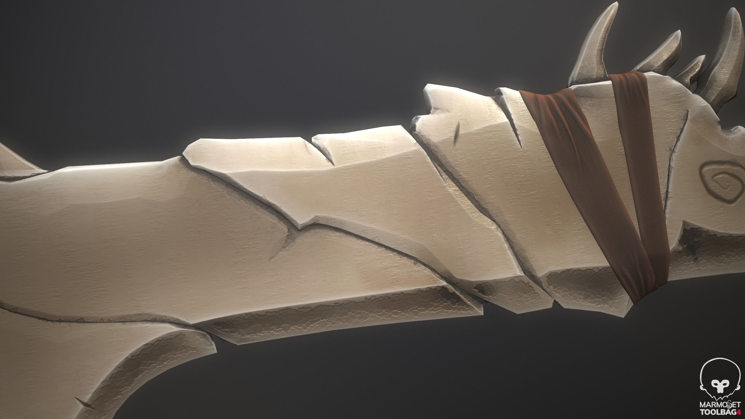 3D model Bone greatsword VR / AR / low-poly | CGTrader