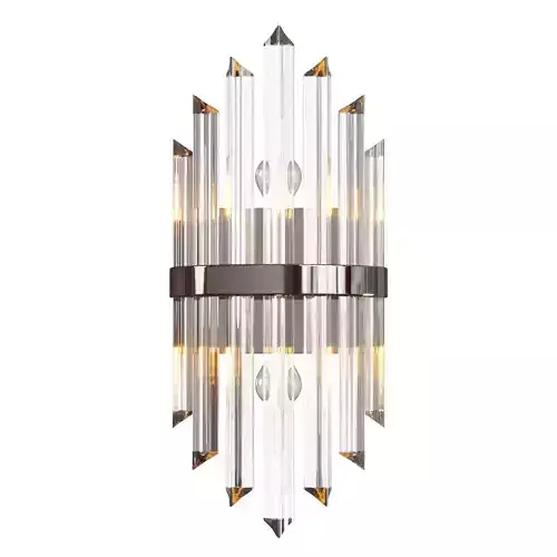 GLASS BRA CHROME 3D model | CGTrader