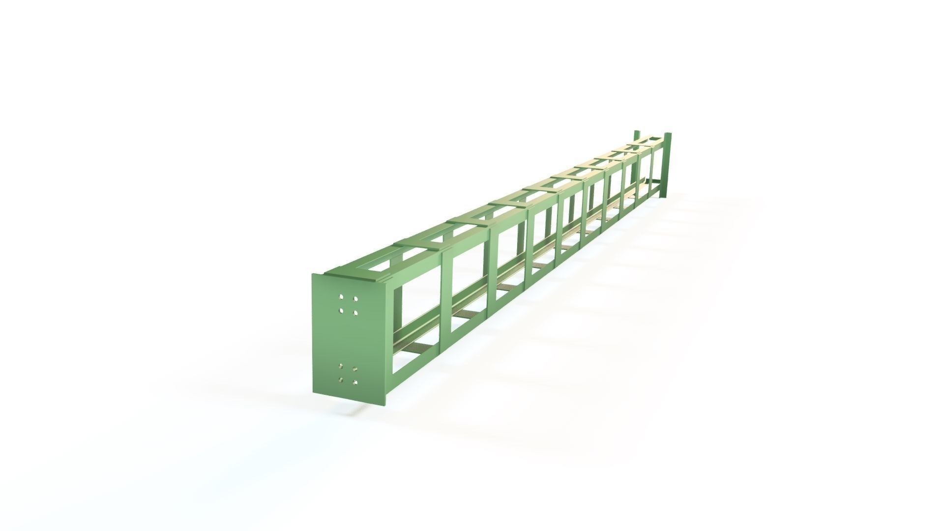 3D model STEEL FACTORY COLUMN VR / AR / low-poly | CGTrader