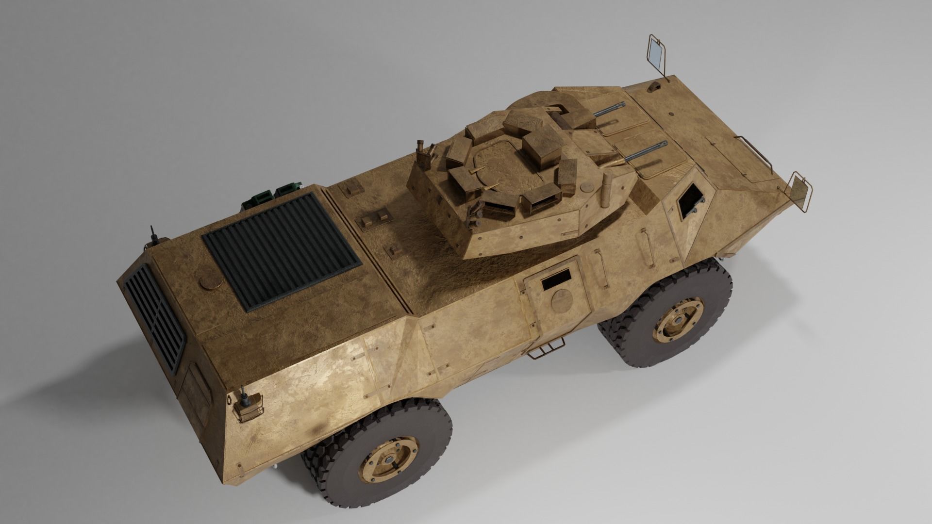 3D model M117 Guardian Armored Security Vehicle VR / AR / low-poly ...