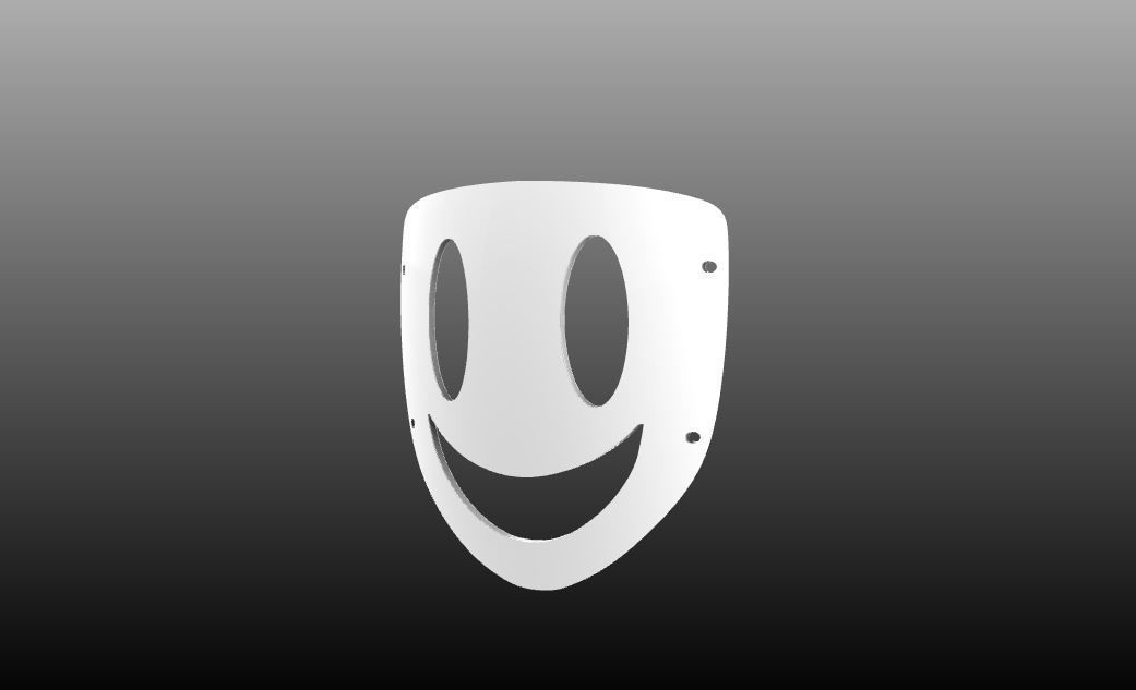 High Rise Invasion Sniper Smile Mask -3 Versions and Nose Guard 3D ...