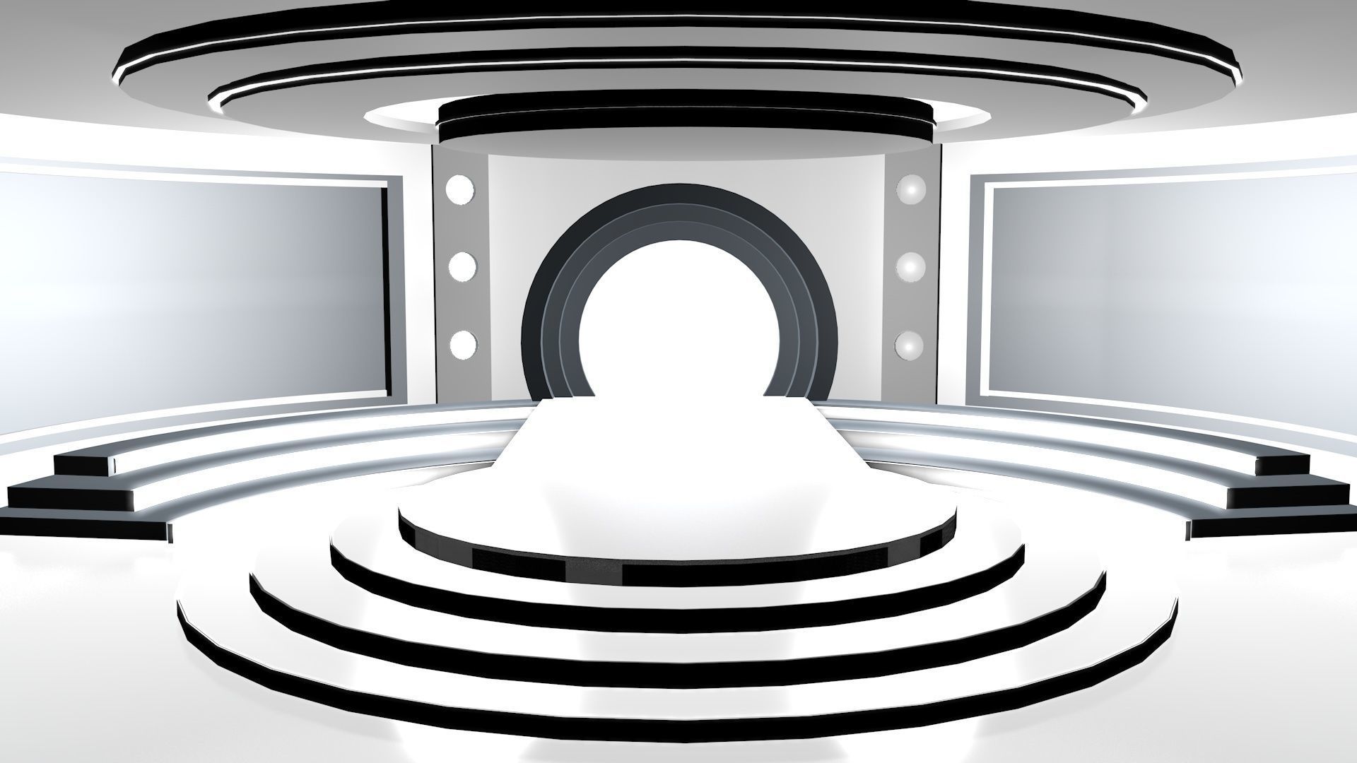 3D Stage Design free 3D model | CGTrader