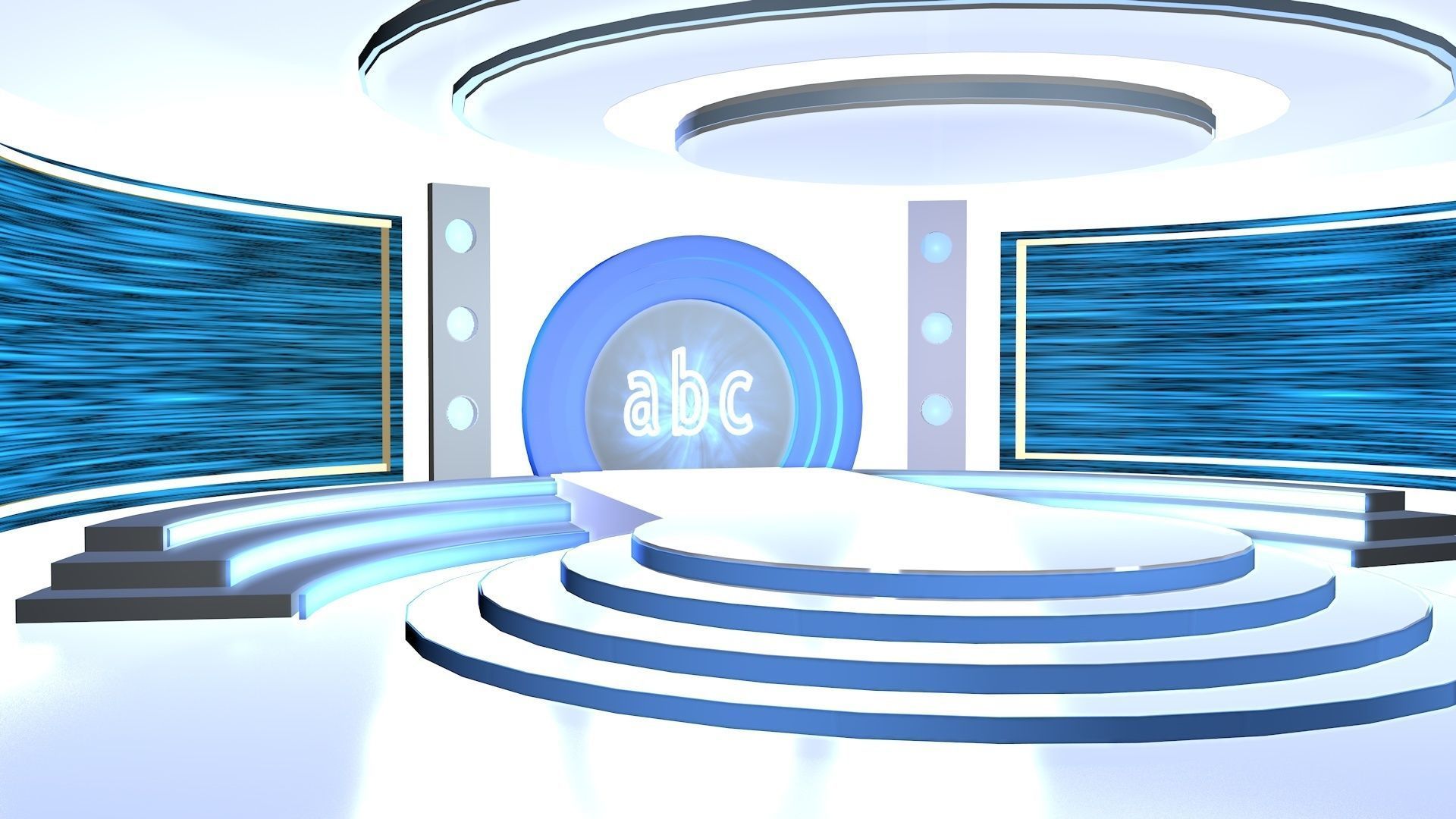 3D Stage Design free 3D model | CGTrader